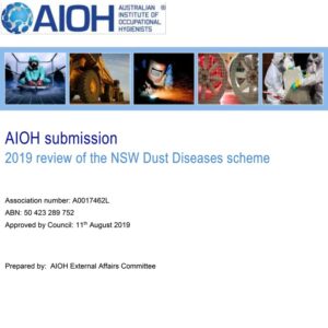 Proposed WES for Respirable Coal Dust (2019) – AIOH