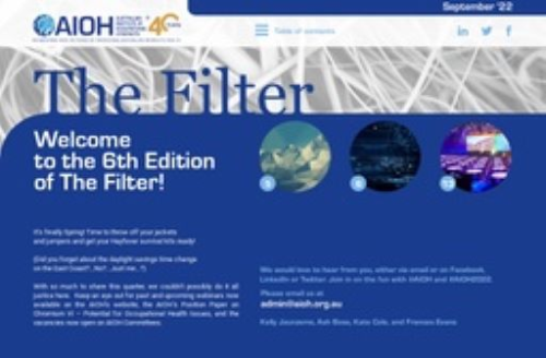 The Filter Magazine (September 2022) – AIOH