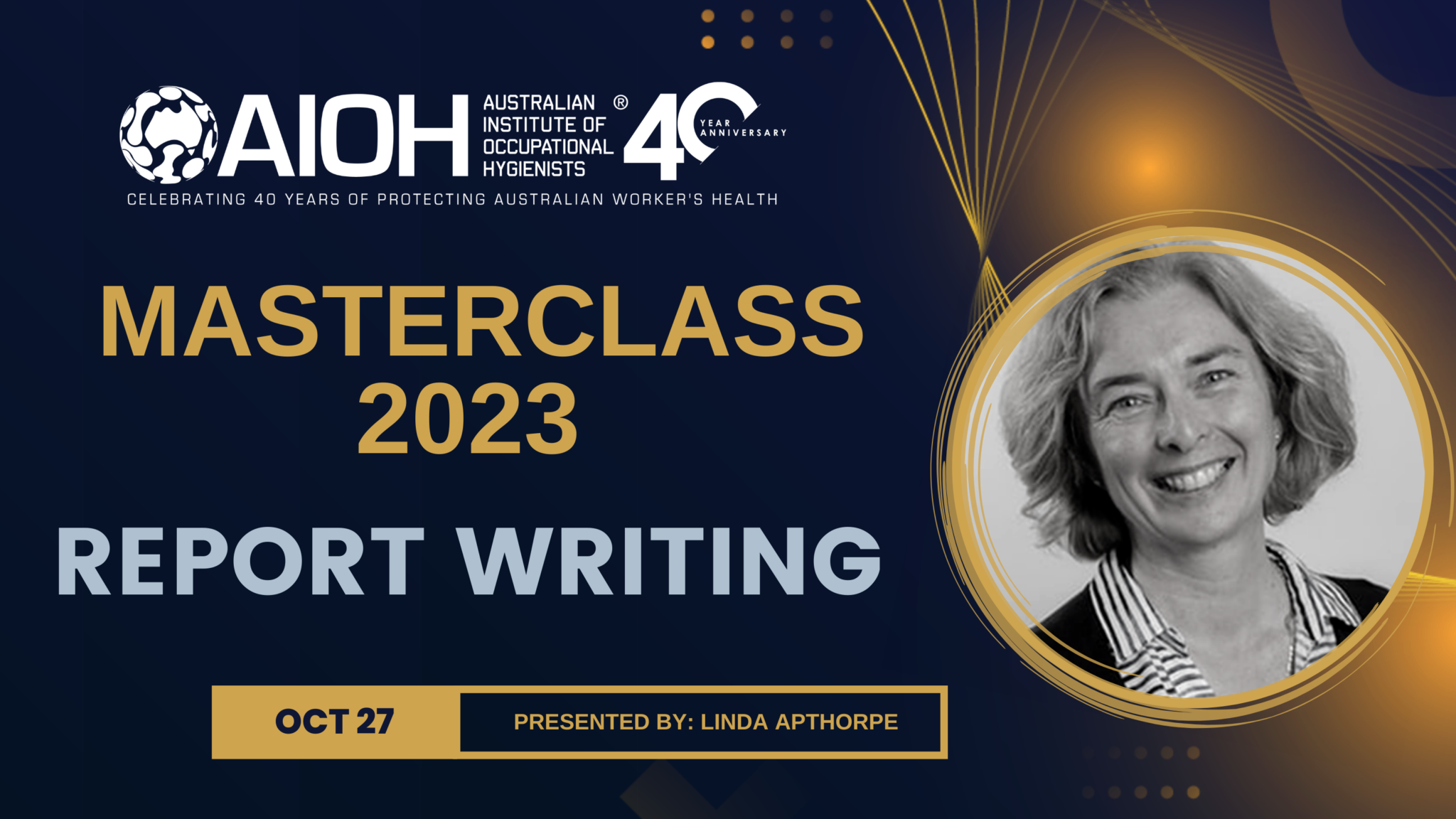 Report Writing – Masterclass Oct 2023 – AIOH