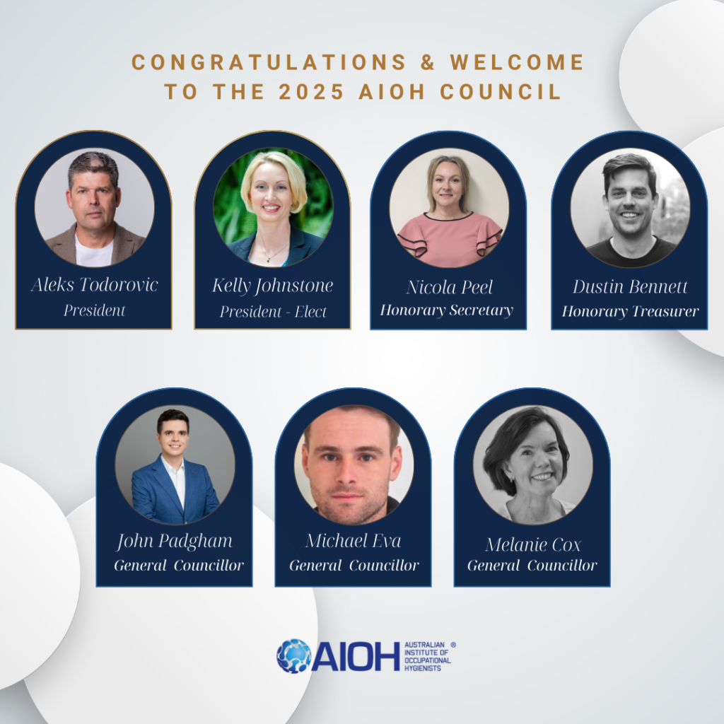 Thank You to the 2024 AIOH Council and Welcome to the 2025 Council – AIOH
